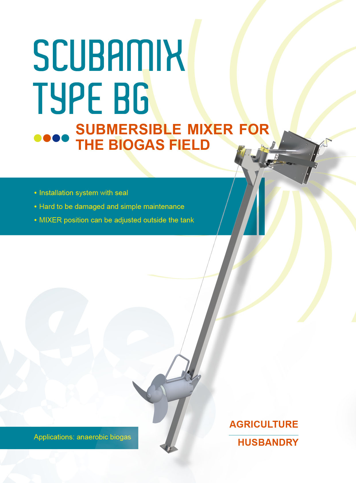 SCUBAMIX Type BG-Submersible agitator-Mixel (Beijing) Agitator Co., Ltd ...